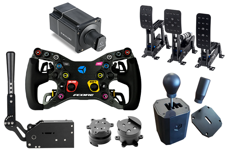 Sim Racing Wheels & Bases | Trak Racer