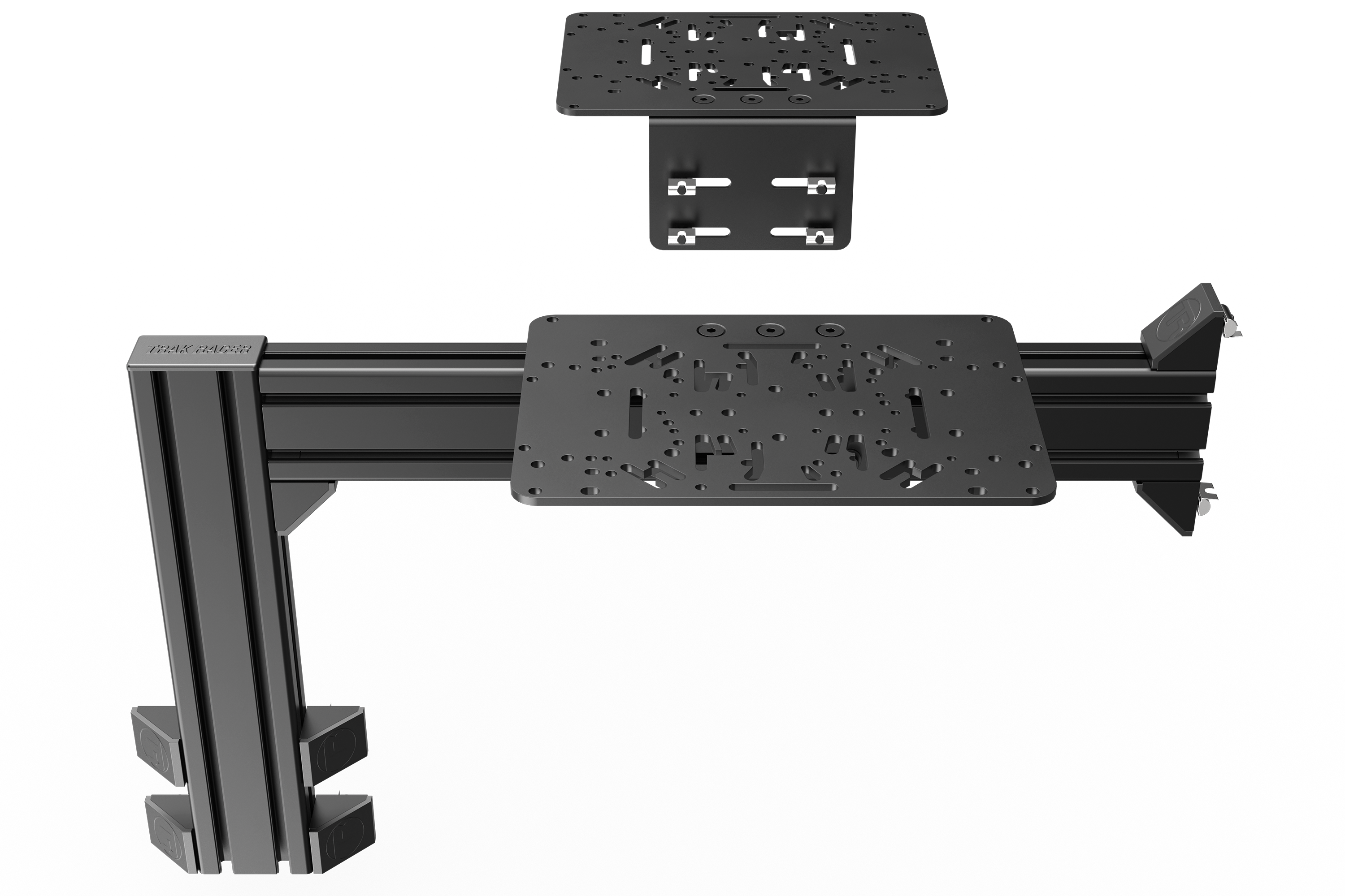 Flight Sim Control Mounts with 1 Side Support for all Aluminum Cockpit