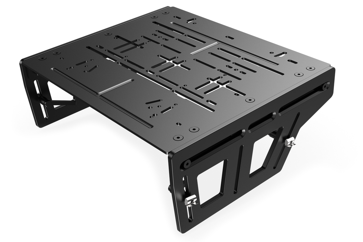 Universal TR-One Pedal Mounting System including Pre-Drilled Pedal Pla ...