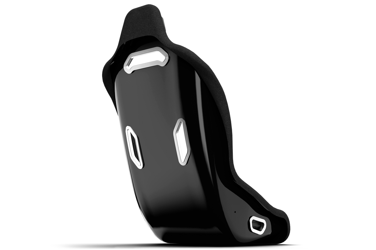 TRX Hybrid Fixed Fiberglass Seat - All Black – Trak Racer